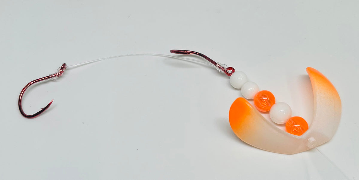 Frosted Orange Worm Harness – BiteRite Lures