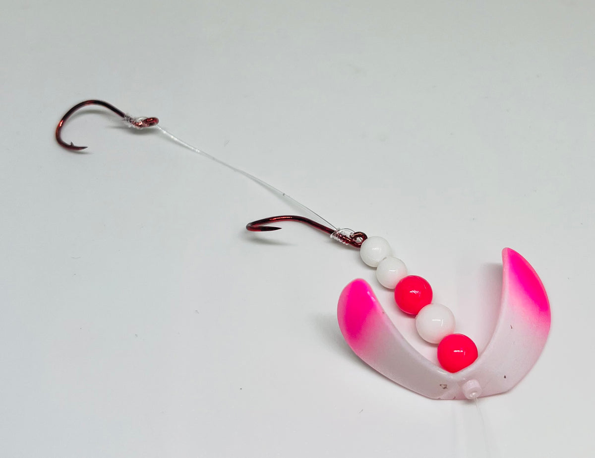 Frosted Pink Worm Harness – BiteRite Lures